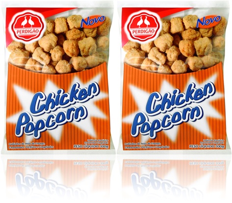perdigão chicken popcorn cubos de peito de frango empanados pré-fritos ...