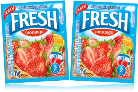 fresh refresco em pó sabor morango - Inglês no Supermercado ...