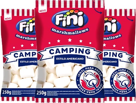 camping fini marshmallows estilo americano - Inglês no Supermercado ...